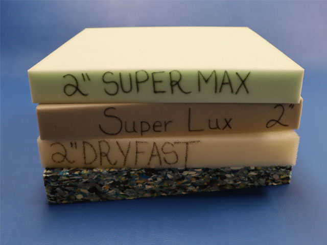 Residential Foam Sample Pack B - Cushions and Seating