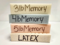 Residential Foam Sample Pack A - Upholstery Grade