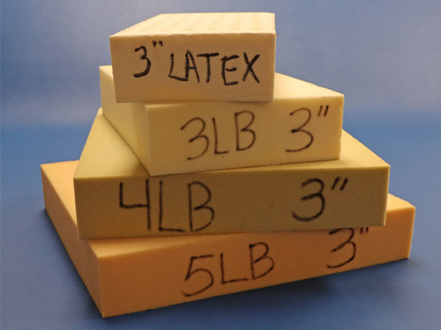 Residential Foam Sample Pack C - Bedding